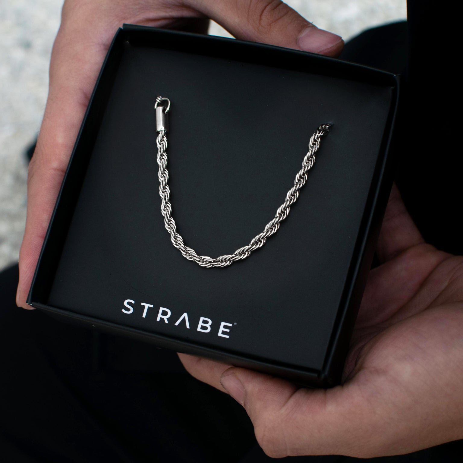 Cadena Cordón Silver – Strabe